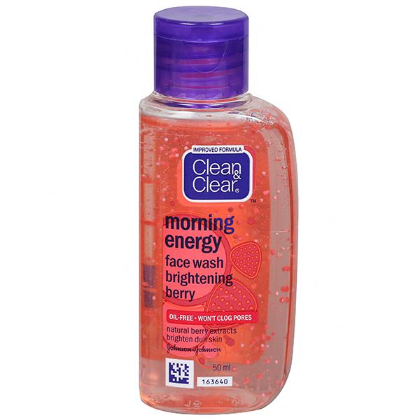 Clean & Clear Morning Energy Brightening Berry Face Wash 100 ml – Saalas